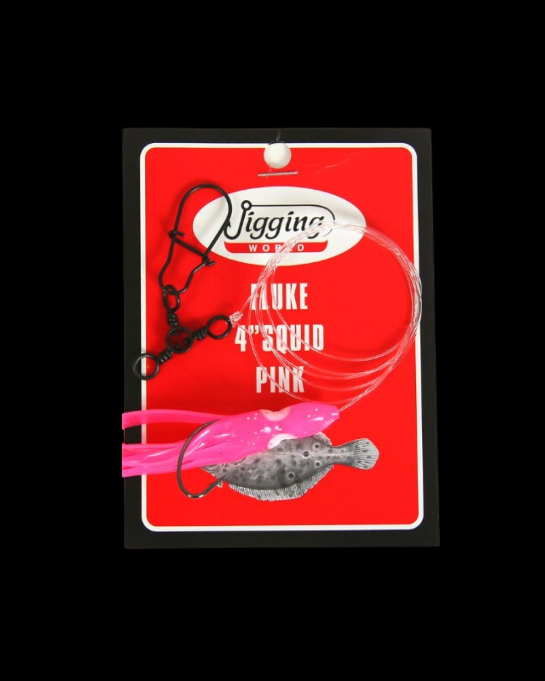 Jigging World Fluke Rigs with 4" Squid