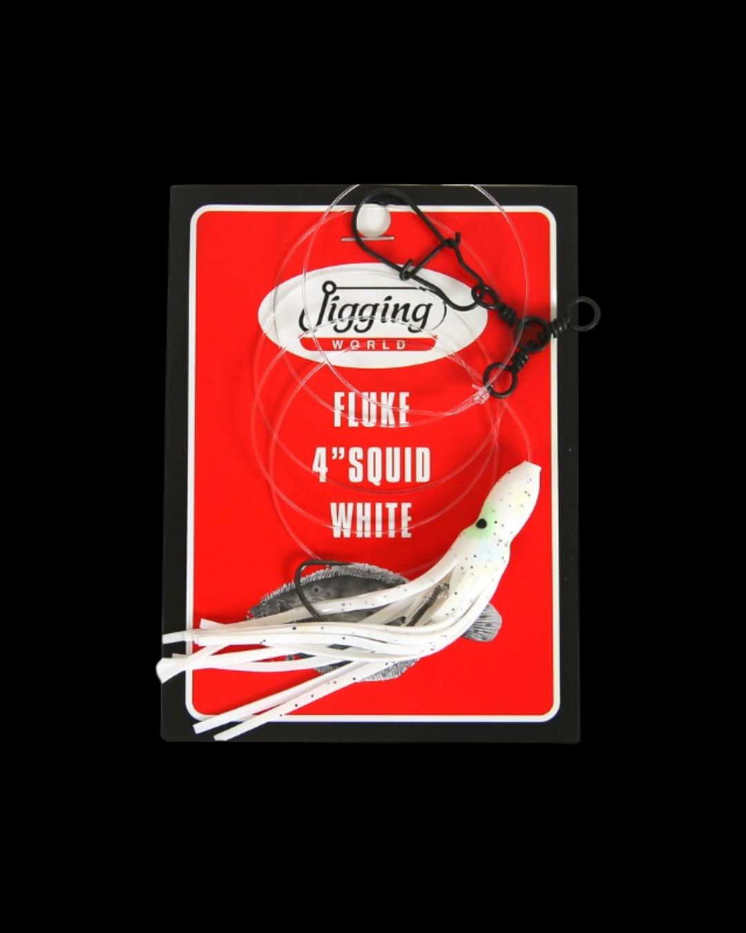 Jigging World Fluke Rigs with 4" Squid