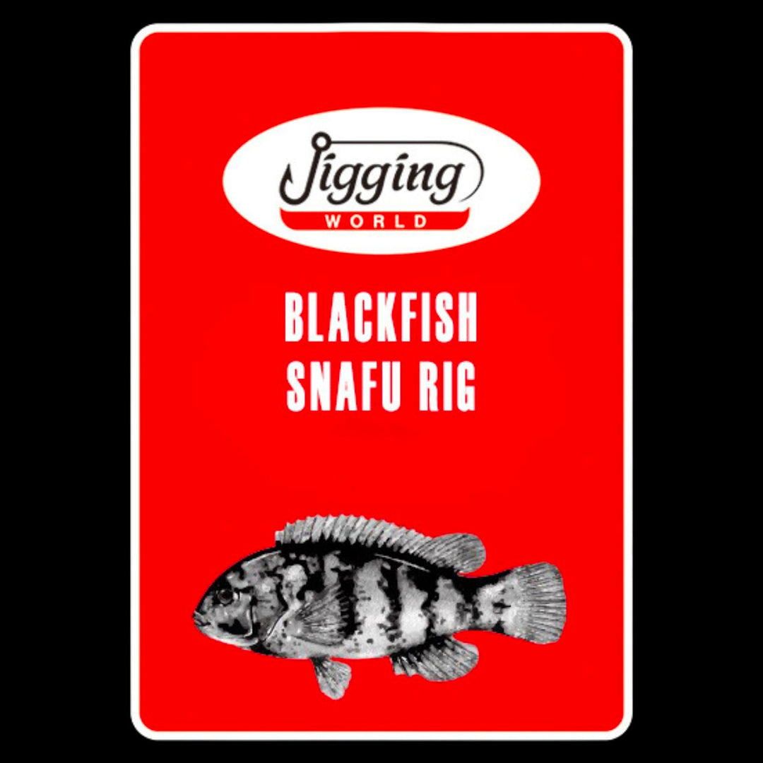Jigging World Blackfish Rigs | Single Hook, Snafu, Slider